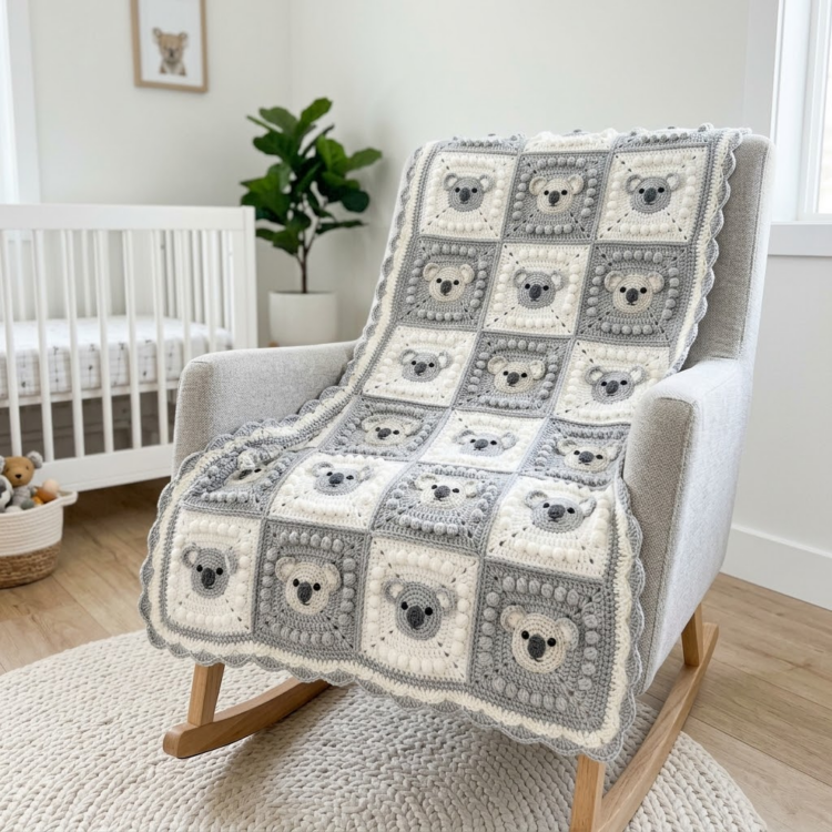 Rainbow Pastel Heart Granny Square Blanket Free Crochet Pattern - 11Crochet